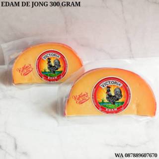 Jual Keju Edam De Jong 300 Gram Ayam Hitam Matured Cheese Untuk ...
