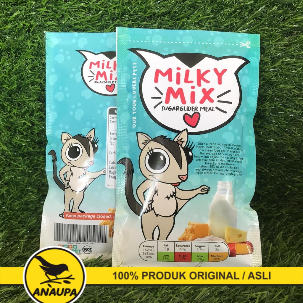 Jual MILKY MIX SUSU INSTANT UNTUK SUGARGLIDER DAN HAMSTER | Shopee Indonesia