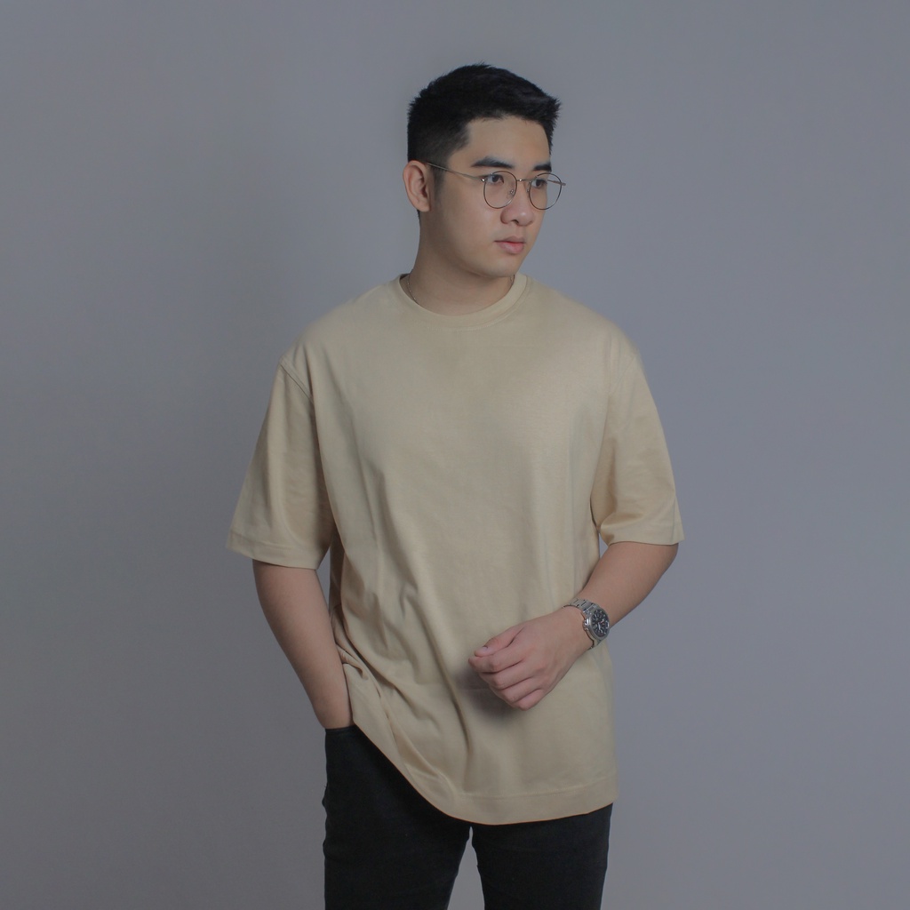 Jual Volda Oversized T-Shirt (Cream) | Shopee Indonesia