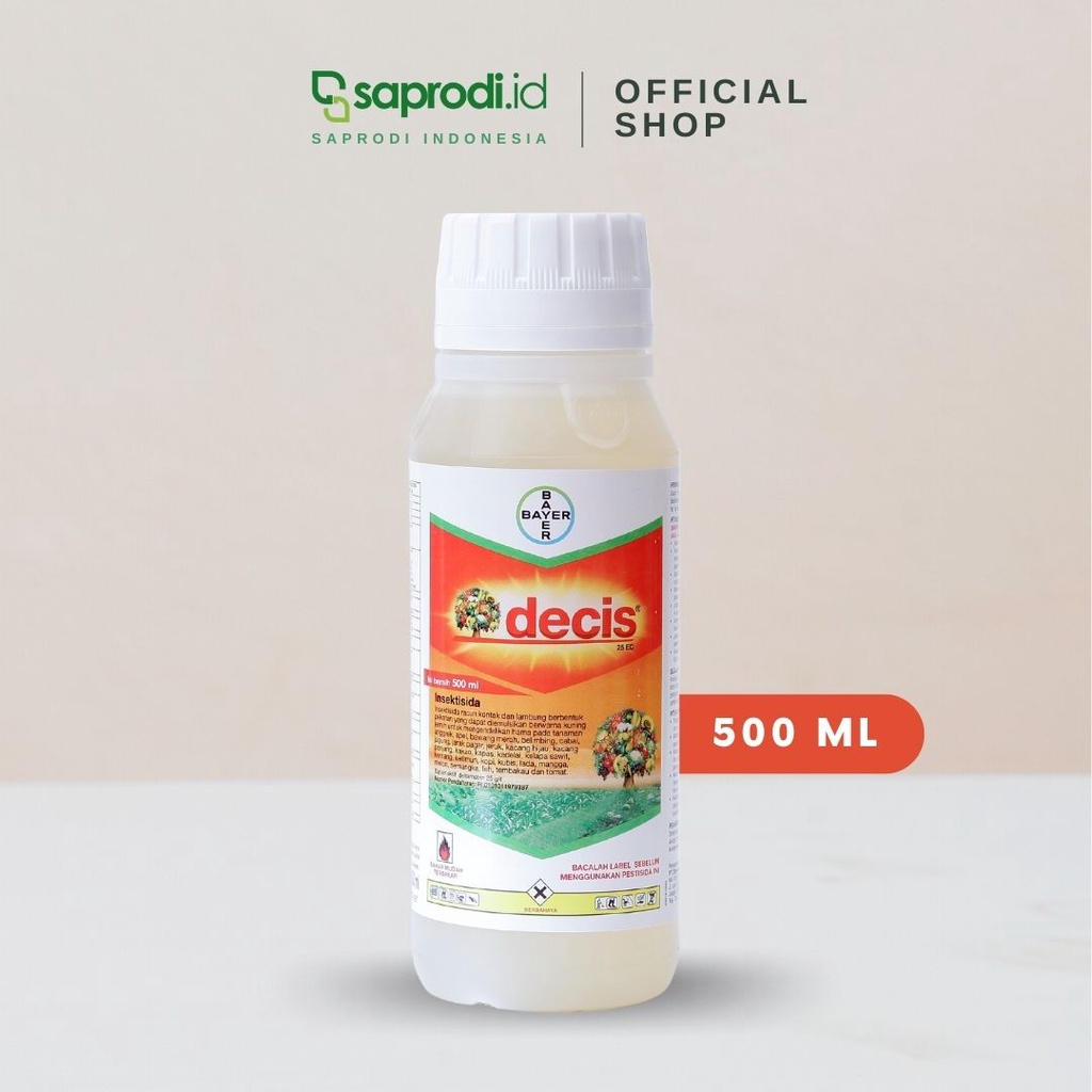 Jual BAYER DECIS 25 EC Insektisida Pestisida Pembasmi Hama - 500ml ...