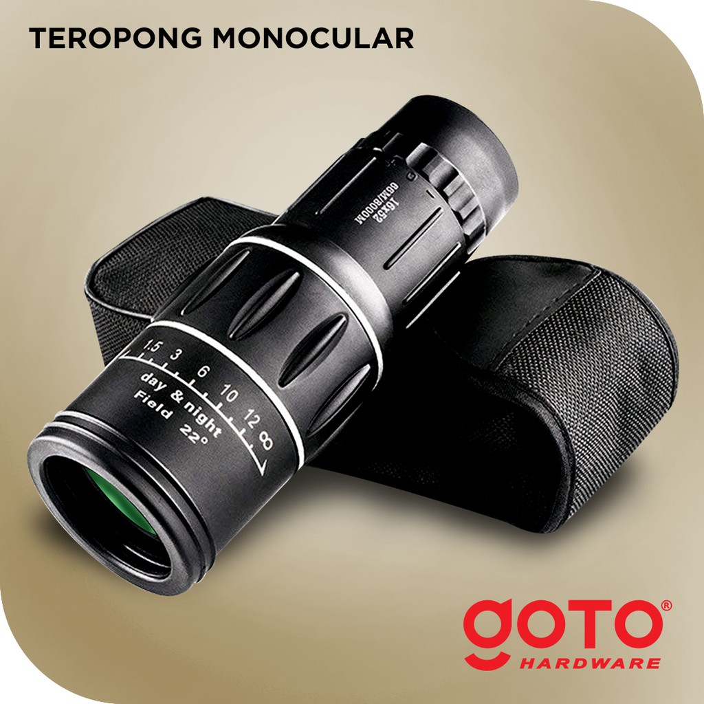 Jual Goto Monocular Teropong Lens Zoom Bushnell Single | Shopee Indonesia