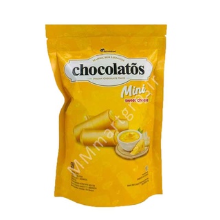Jual Chocolatos Mini / Wafer Roll Stik / Rasa Cokelat & Keju / Pouch ...