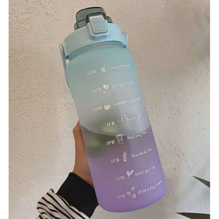 Jual BOTOL AIR MINUM VIRAL FREE STICKER motif rendom | Shopee Indonesia