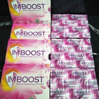 Jual IMBOOST/SUPLEMEN KESEHATAN/AMPUH MENANGKAL BERBAGAI MACAM PENYAKIT/ Isi 3 STRIP/ORIGINAL ...