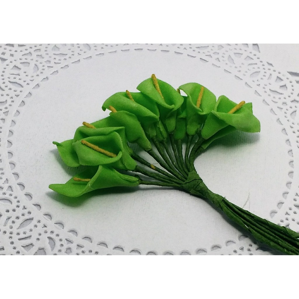 Jual Bunga Spon Tulip Warna Hijau | Shopee Indonesia