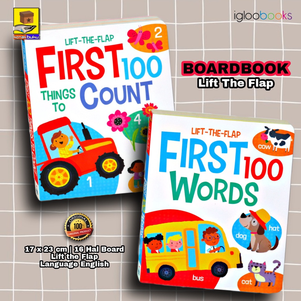 Jual Boardbook Anak / My First 100 / My First 100 things to Count Lift ... Jual Boardbook Anak / My First 100 / My First 100 things to Count Lift ...