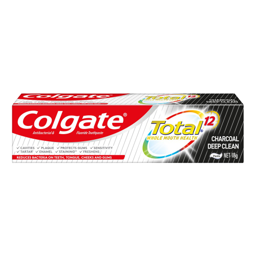 Jual Colgate Total Charcoal Deep Clean Toothpaste 150gr | Shopee Indonesia