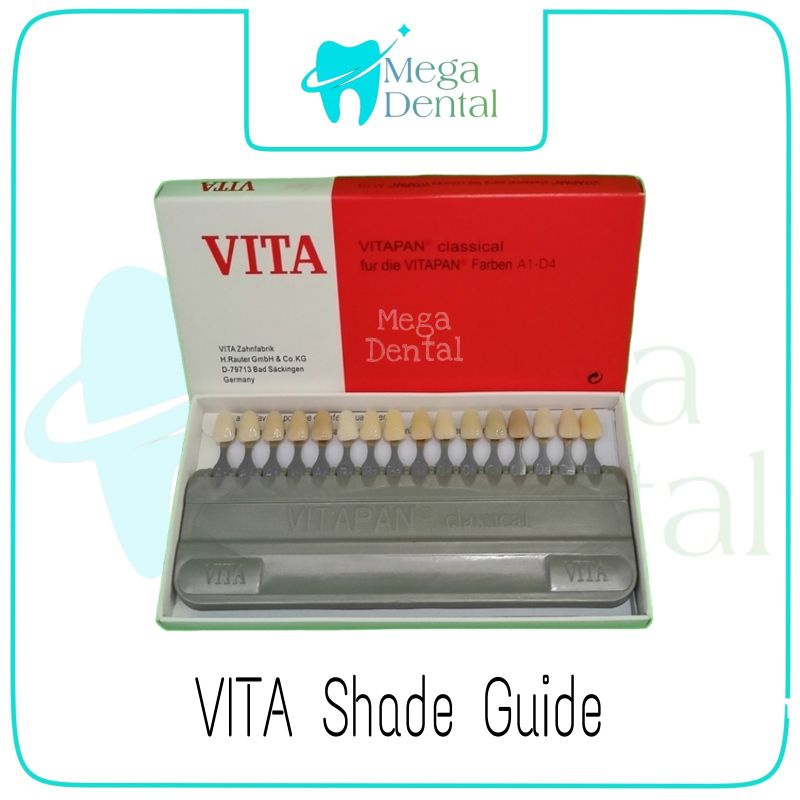 Jual dental vitapan classical shade guide teeth colour vita panduan ...
