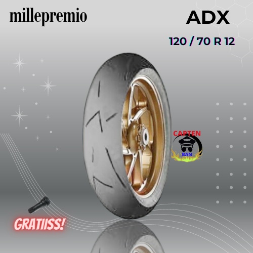 Jual Ban Motor SOFT COMPOUND - VESPA MATIC // ADX MILLEPRIMO 120/70 ...