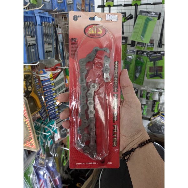 Jual ATS Kunci Filter Oli 8 Inch Model Rantai Pembuka | Wrench for oil ...