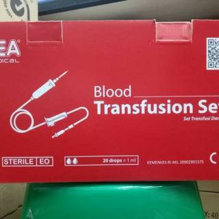 Jual Blood set Gea/Blood transfusion set Gea/set transfusi darah Gea ...