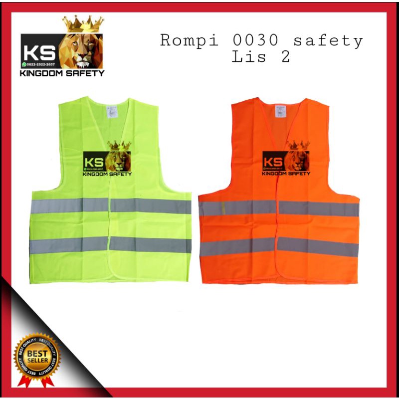 Jual rompi safety/rompi proyek/rompi jaring/rompi tambang/rompi safety ...