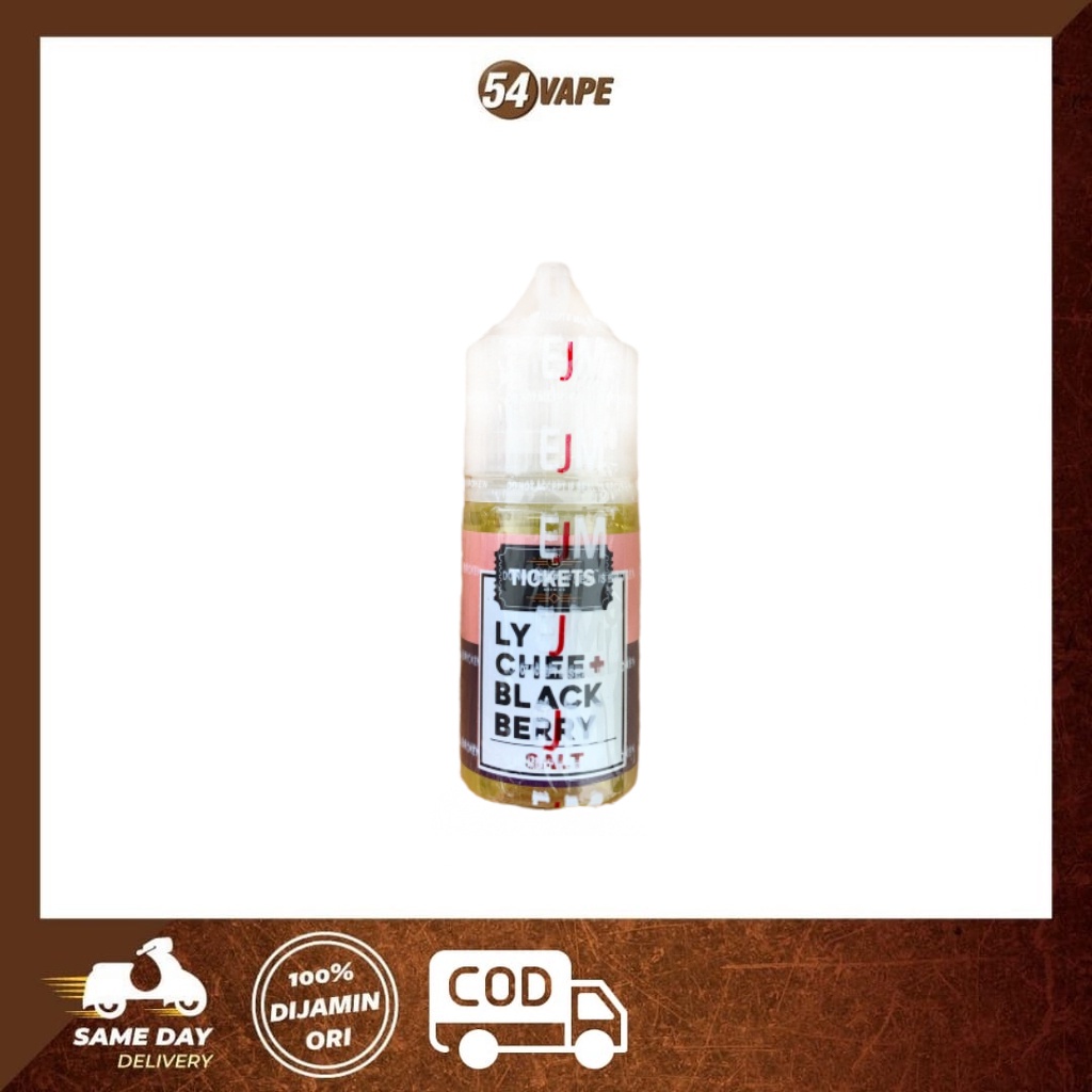 Jual Tickets Lychee Salt 30ml Original | Shopee Indonesia