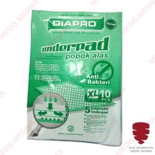Jual Underpad Diapro Isi 10 XL 60 x 90 Alas Perlak Under Pad Popok ...