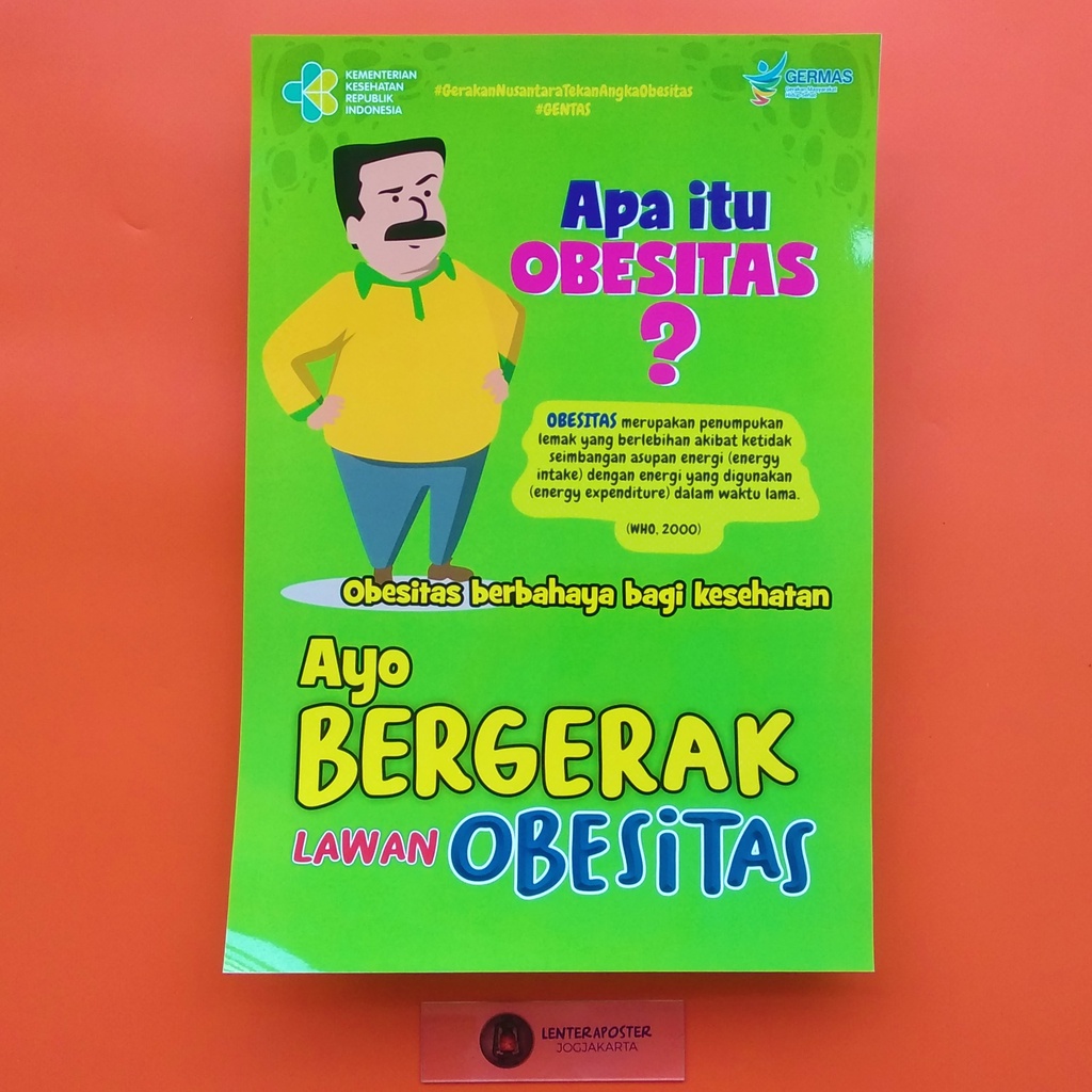 Jual Poster Edukasi Kesehatan - Apa Itu Obesitas? Ayo Bergerak Lawan ... Jual Poster Edukasi Kesehatan - Apa Itu Obesitas? Ayo Bergerak Lawan ...