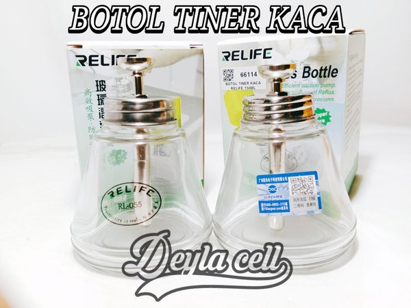 Jual BOTOL TINER - THINER RELIFE - RL-055 150ML | Shopee Indonesia