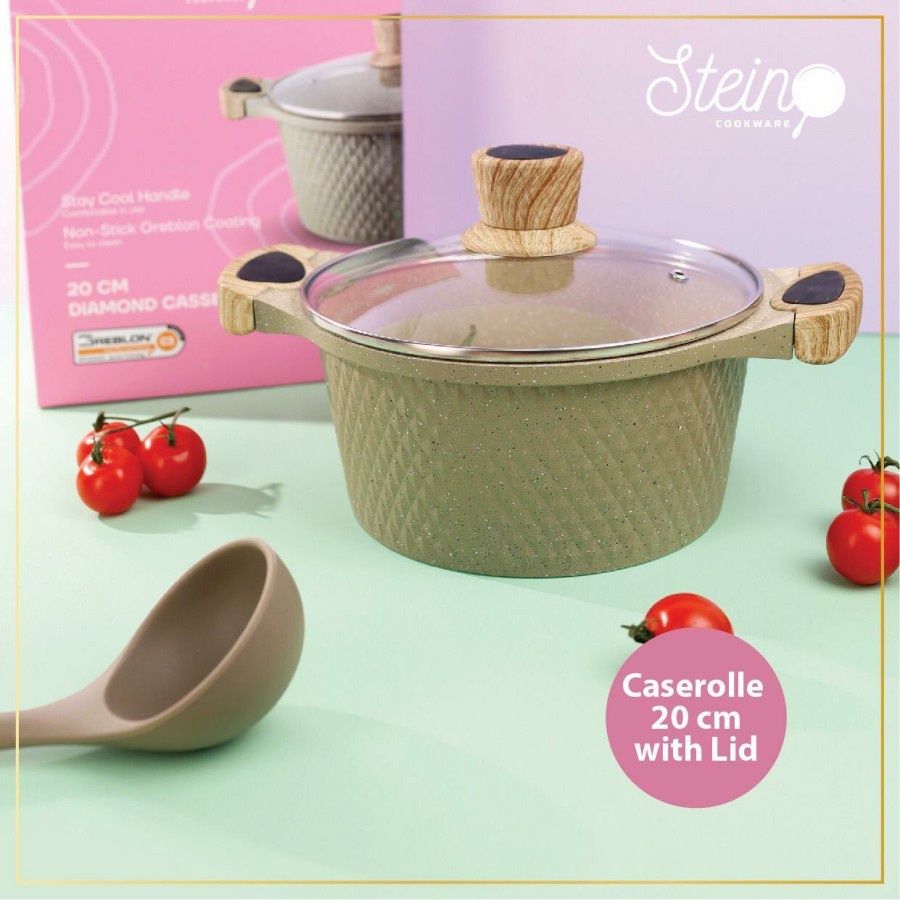 Jual Steincookware Stein Diamond Casserole 20 cm | Shopee Indonesia