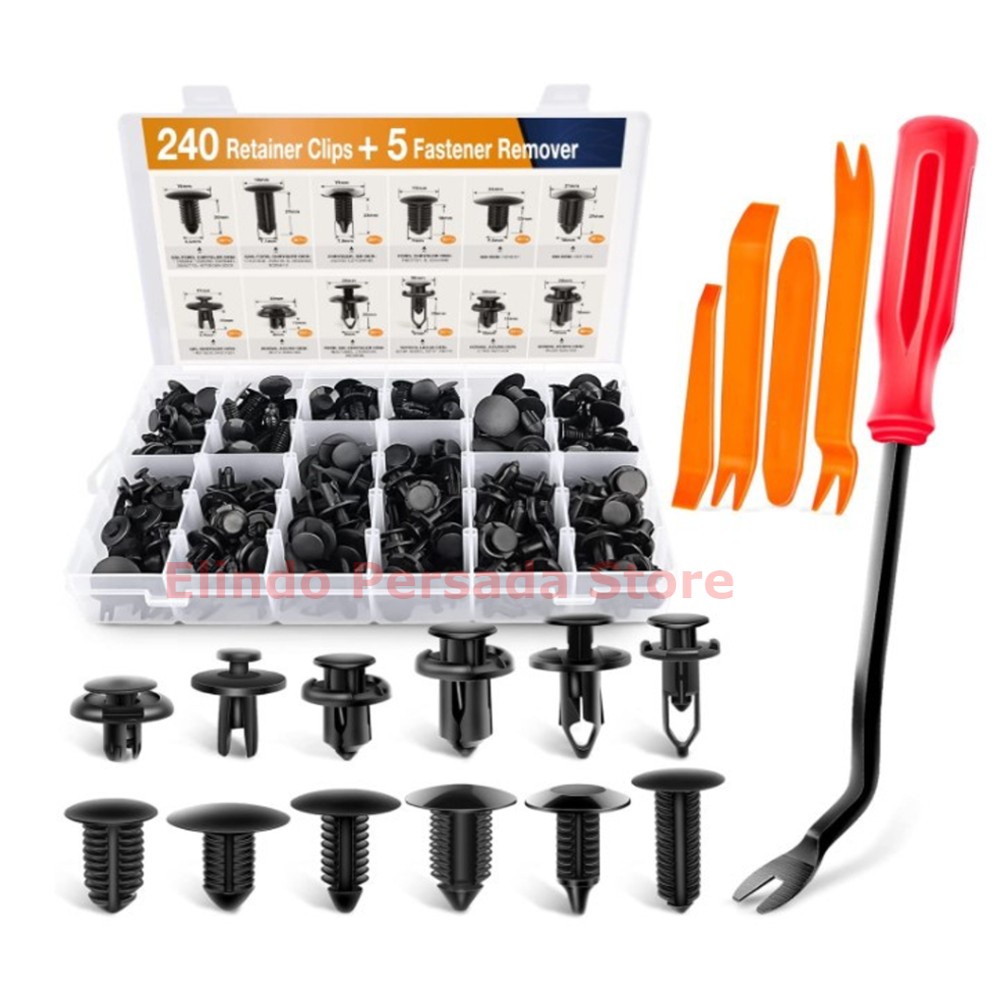 Jual Baut Rivet Klip Plastik Mobil Fender Doortrim Bumper Dashboard ...