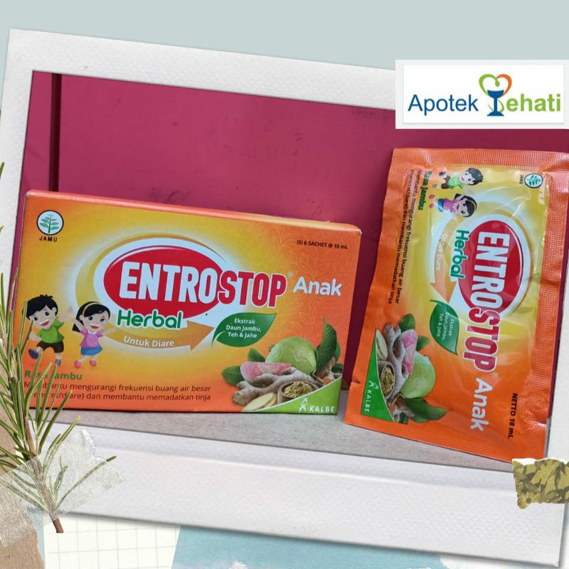 Jual Entrostop Herbal Anak Cair per Box isi 6 Sachet Obat Diare ... Jual Entrostop Herbal Anak Cair per Box isi 6 Sachet Obat Diare ...