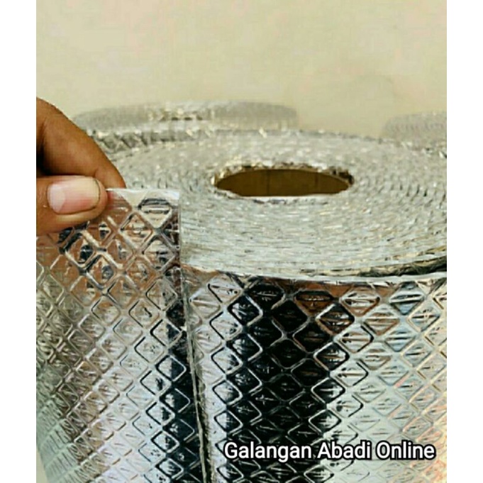 Jual Peredam Panas Atap - Aluminium Foil Bubble 4mm Premium 10 Meter ...