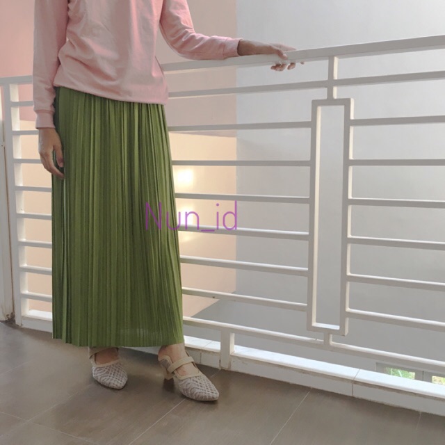 Jual Rok prisket premium import glossy nggak terawang | Shopee Indonesia