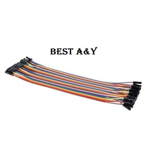 Jual Kabel jumper dupont Arduino 20 cm 40 pin female to female ...
