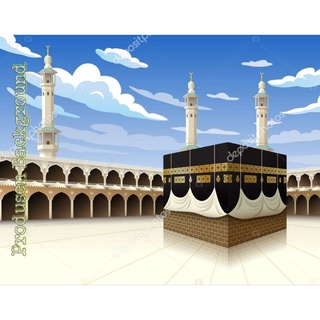 Jual Kain Background Manasik Haji Kabah 3x2,5m Terbaru | Shopee Indonesia