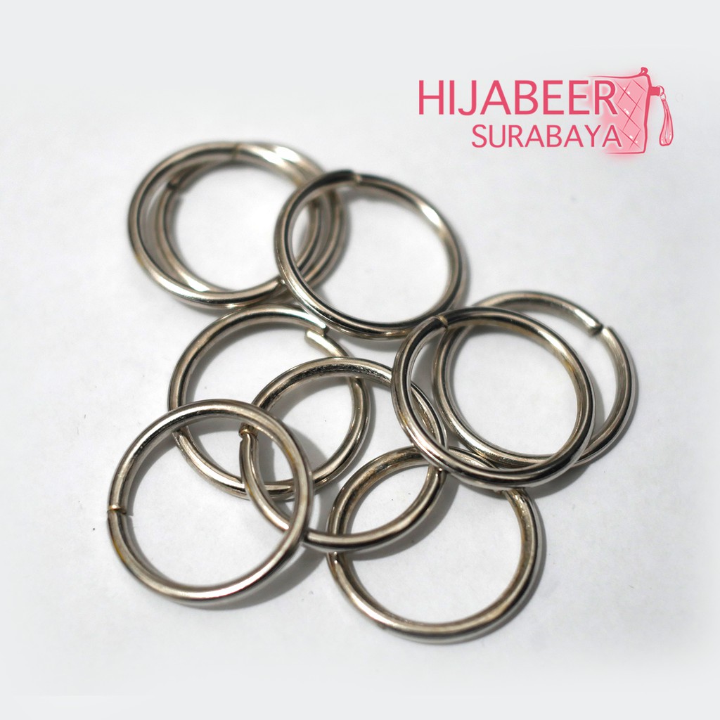 Jual Ring O Bulat Nikel 2 cm Ring Bulat Tebal /(10pcs) | Shopee Indonesia