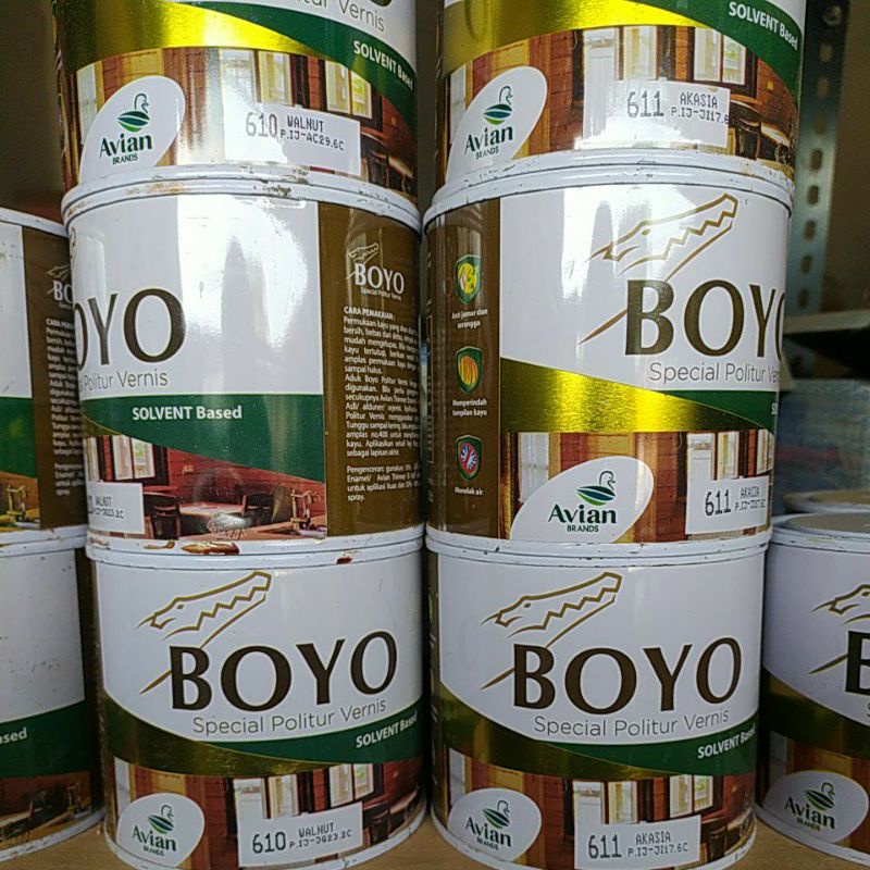 Jual Avian BOYO Special Politur & Vernis Kayu 0,5 liter - AVIAN Brands ...
