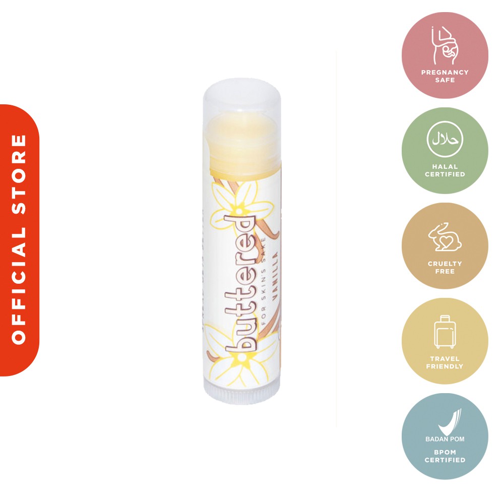 MSBB - Buttered - Vanilla Latte Lip Balm SPF 15 - My Skin But Better