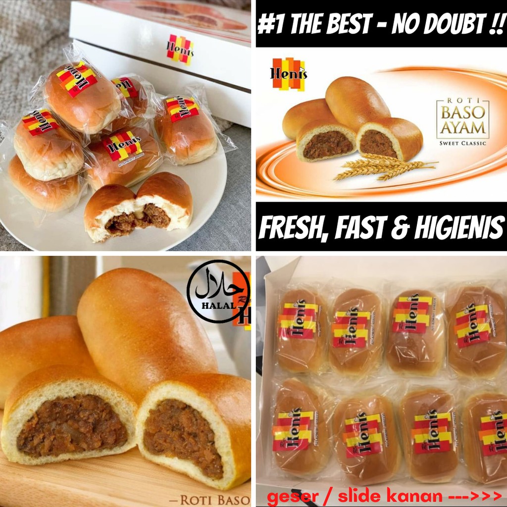 Roti Baso Ayam Henis Mangga Besar Pusat Harga Satuan (Min.Order 1 Box ...