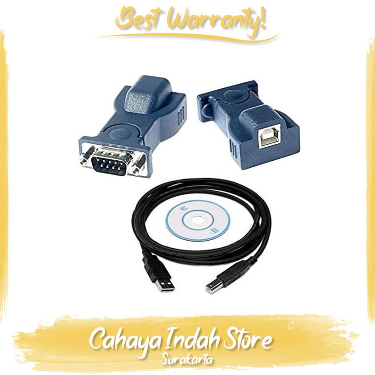 Jual USB To Serial RS-232 DB9 Male To Male Converter Kabel Bafo Premium ...
