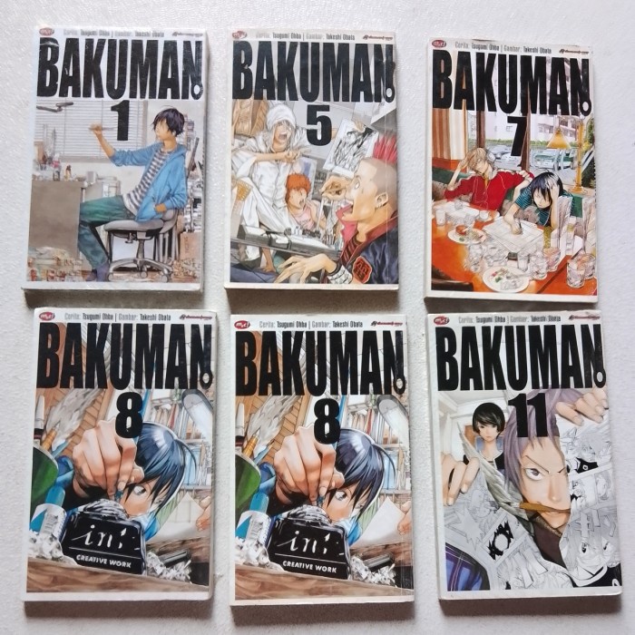 Jual Buku Cabutan Komik BAKUMAN No./Vol. lihat Deskripsi | Shopee Indonesia