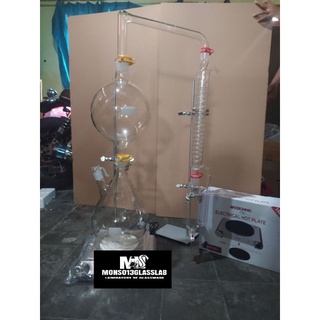 Jual destilasi essential oil 5000 ml dan minyak atsiri / destilasi uap ...