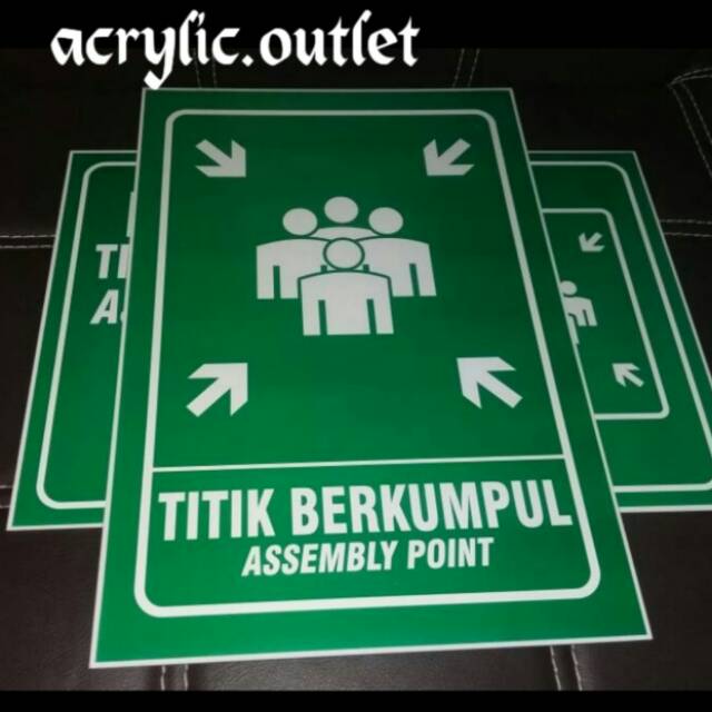 SAFETY SIGN TITIK KUMPUL | Shopee Indonesia