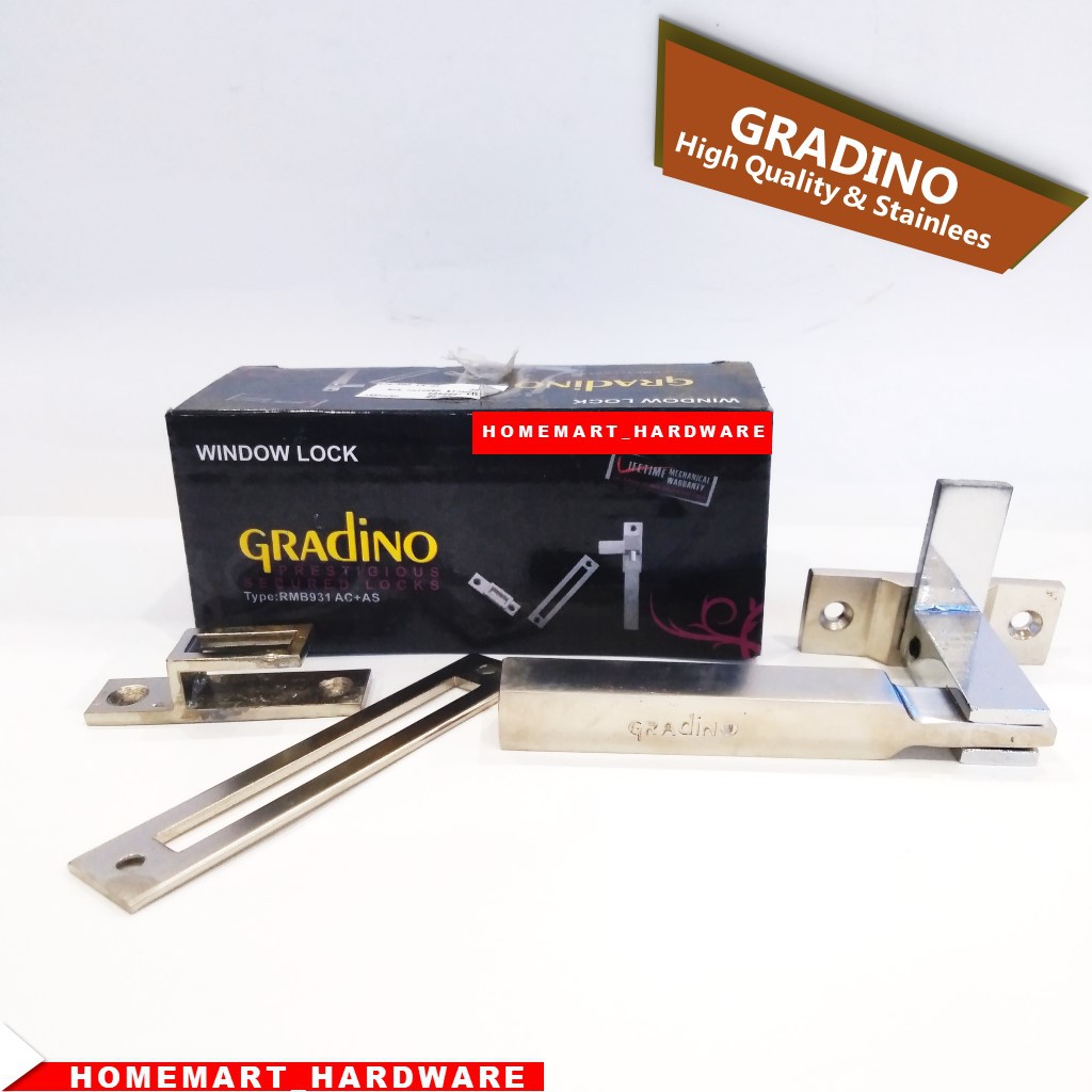 Jual Gradino RMD 931 Rambuncis Kunci Jendela | GRADINO WINDOWS LOCK ...