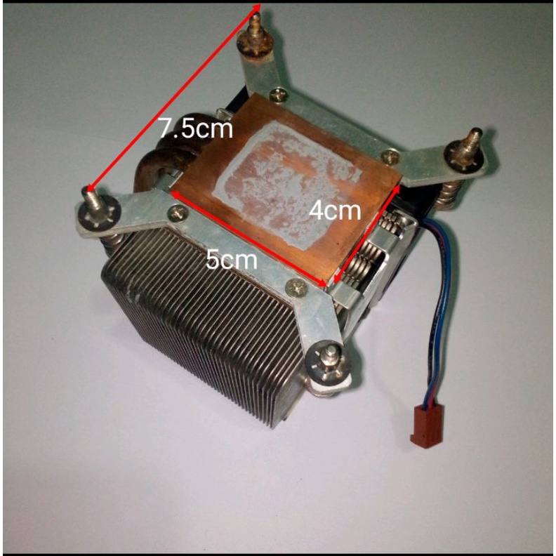 Jual HEATSINK ALUMUNIUM WITH TEMBAGA PENDINGIN LAMPU HPL PLUS COOLING ...