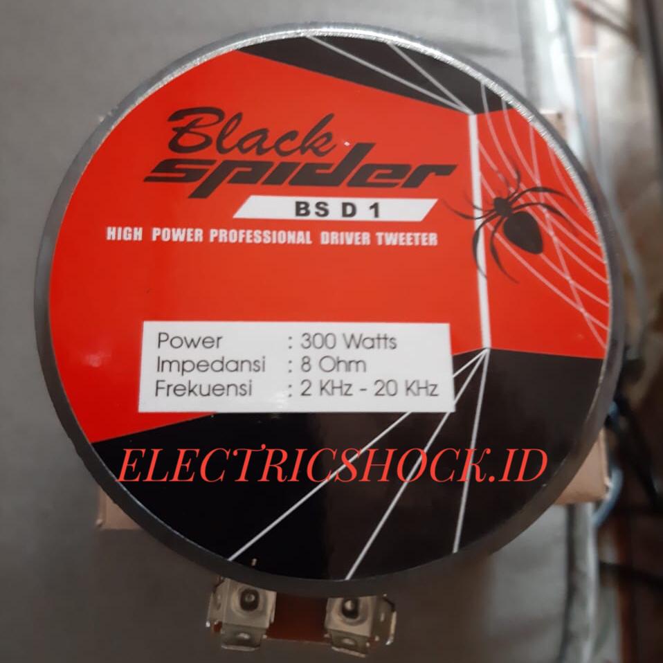 Jual DRIVER TWEETER BLACK SPIDER BS D1 / BLACKSPIDER BS D1 PROFESIONAL ...