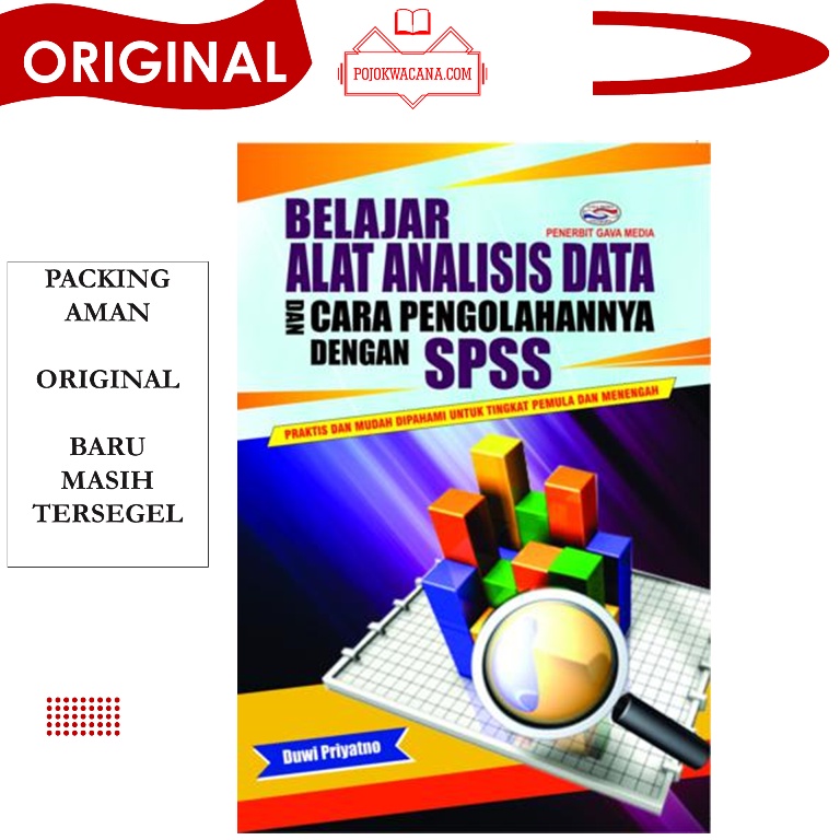 Jual Original - Buku Belajar Alat Analisis Data Dan Cara Pengolahannya Dengan SPSS - Duwi ...