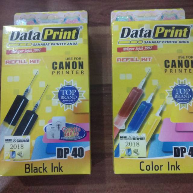 Jual Tinta suntik data print hitam DP 40 printer canon Indonesia|Shopee ...