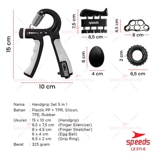 Jual SPEEDS Handgrip Hand Grip 5-60Kg Alat Fitness Tangan Olahraga Gym ...