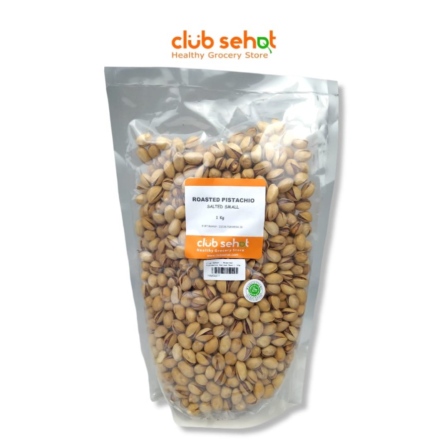 Jual Club Sehat Roasted Pistachio Salted Small Kacang Pistachio ...