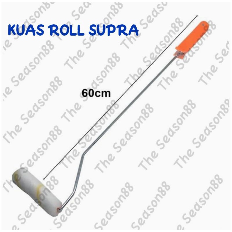 Jual Kuas Roll Gagang Panjang / Kuas Cat 4inch 60cm Supra / Kuas Roll ...