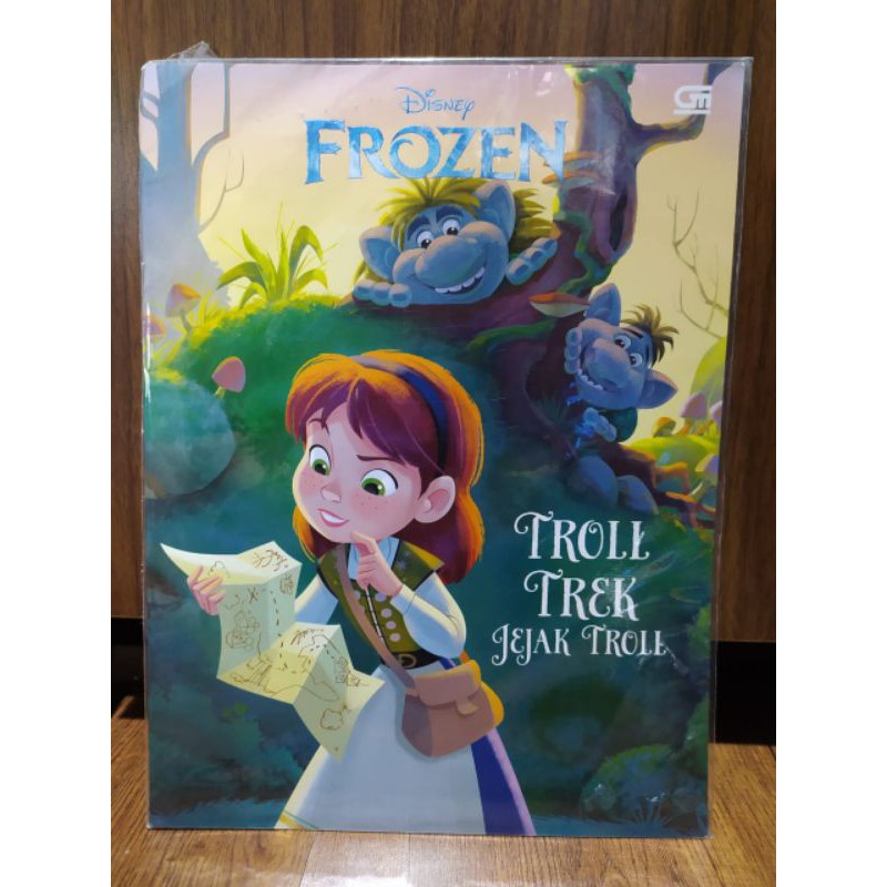 Jual FROZEN ADVENTURE JEJAK TROLL TROLL TREK GRAMEDIA SALE BUKU CERITA ...