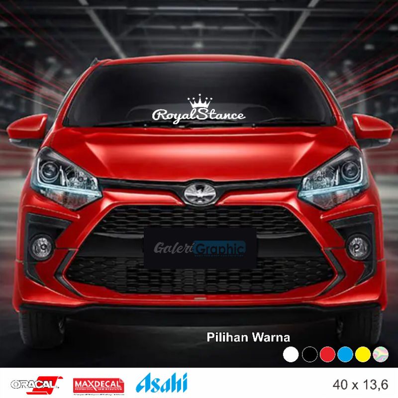 Jual STIKER ROYAL STANCE UNIVERSAL STIKER CUTTING | Shopee Indonesia