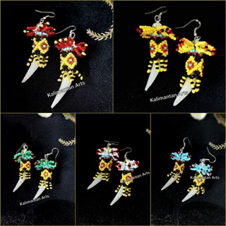 Jual Anting Manik/ Anting Taring Dayak Borneo Kalimantan | Shopee Indonesia