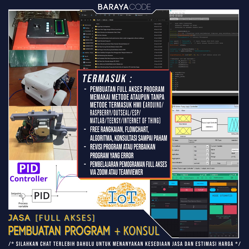 Jual JASA PROGRAM + KONSULTASI PROJEK TUGAS AKHIR ELEKTRO MEKATRONIKA ... Jual JASA PROGRAM + KONSULTASI PROJEK TUGAS AKHIR ELEKTRO MEKATRONIKA ...