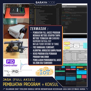 Jual JASA PROGRAM + KONSULTASI PROJEK TUGAS AKHIR ELEKTRO MEKATRONIKA ROBOTIK/ARDUINO/RASPBERRY ...