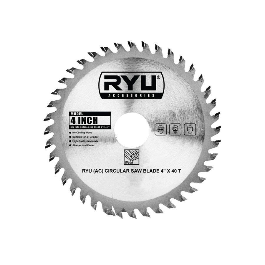 Jual RYU Mata Gergaji Kayu 4 Inch x 40T - Circular Saw Blade Mata ... Jual RYU Mata Gergaji Kayu 4 Inch x 40T - Circular Saw Blade Mata ...