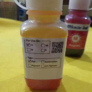Jual Tinta printer inject / injek miracle ink canon (1 botol) | Shopee ...